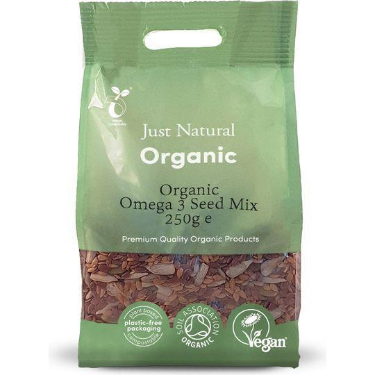 Just Natural Omega-3 Seed Mix 250g | Nutracity Shop & Save – NutraCity