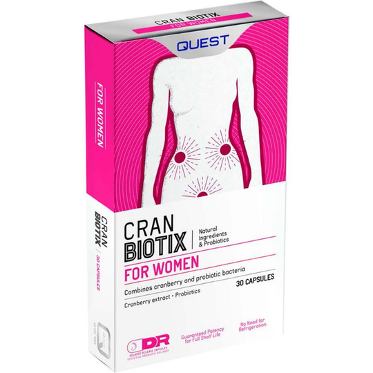Quest CranBiotix 30 Capsules – NutraCity